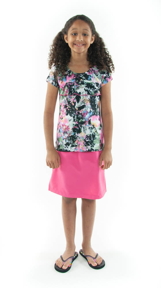 Swim Straight Skort for Girls Sizes by Dressing For His Glory