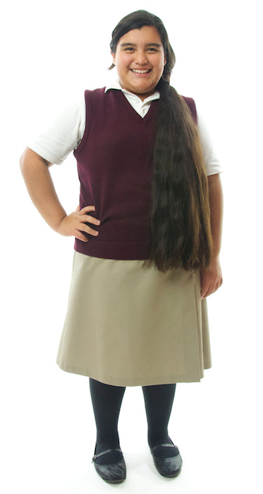 School Uniform Skirt for Girls Plus Size by Dressing for His Glory ...